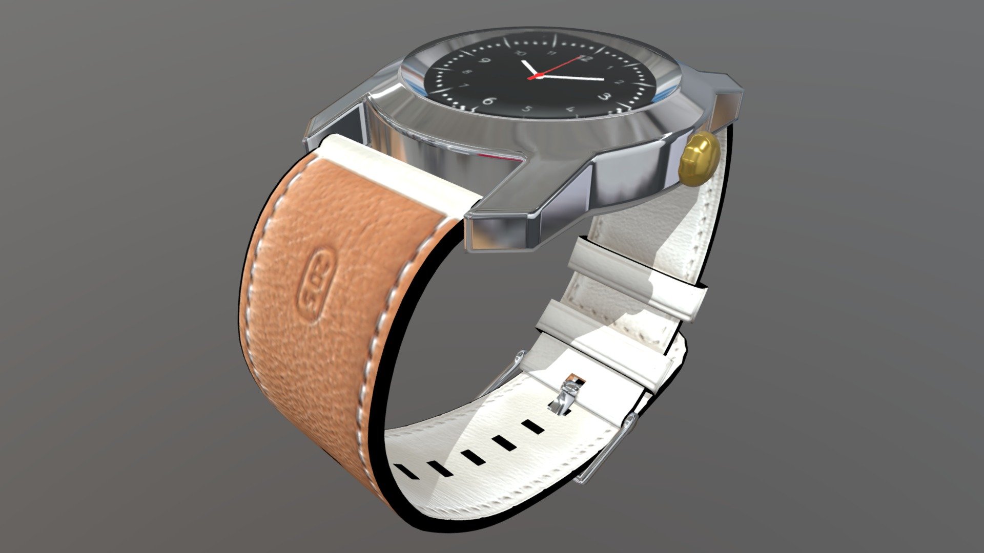 Hand Watch - Download Free 3D model by 3D Arena (@Jamesaalam) [ff4f37a ...
