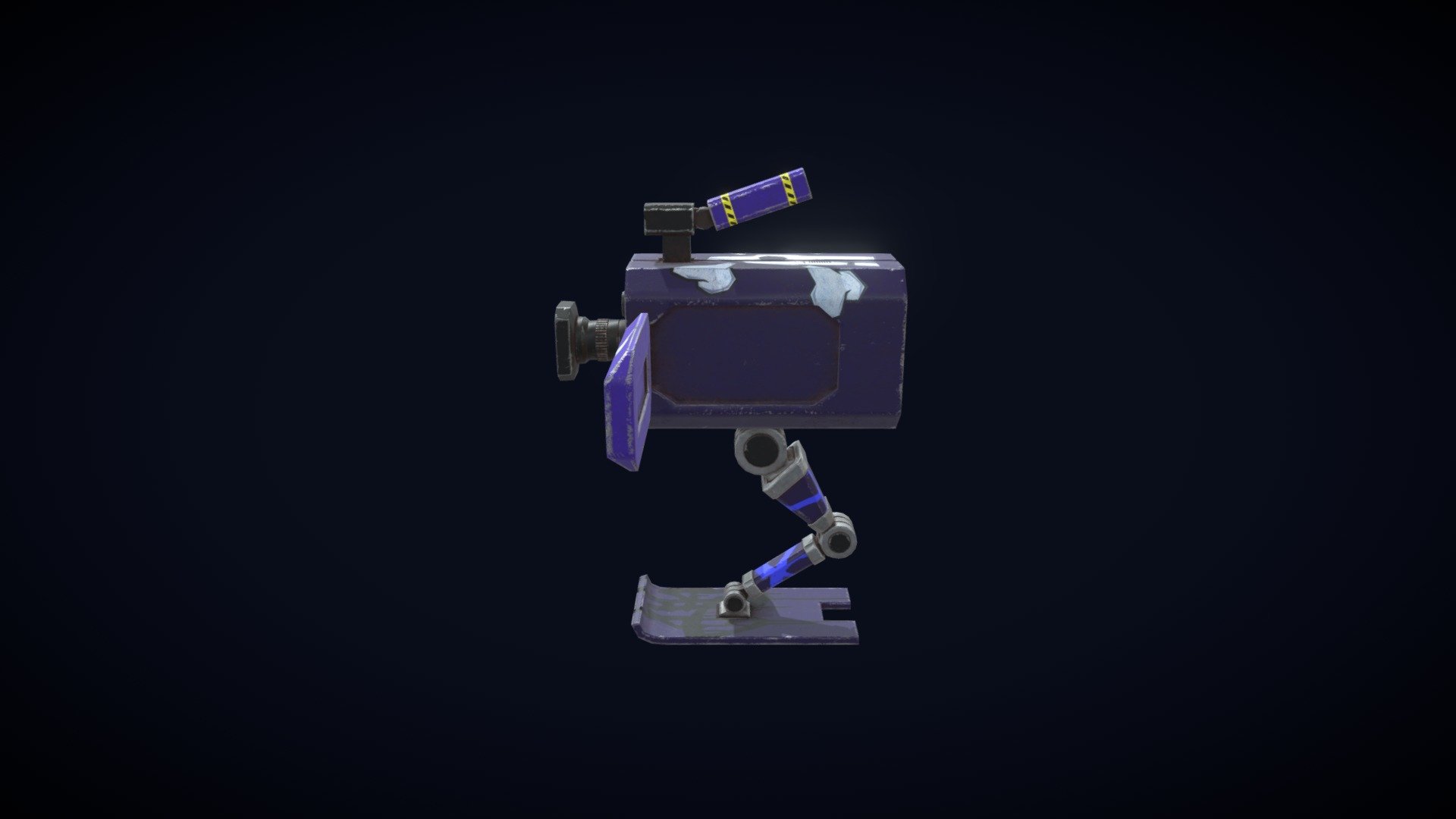 Robo_3 - 3D model by lkhachidze [ff4f4db] - Sketchfab