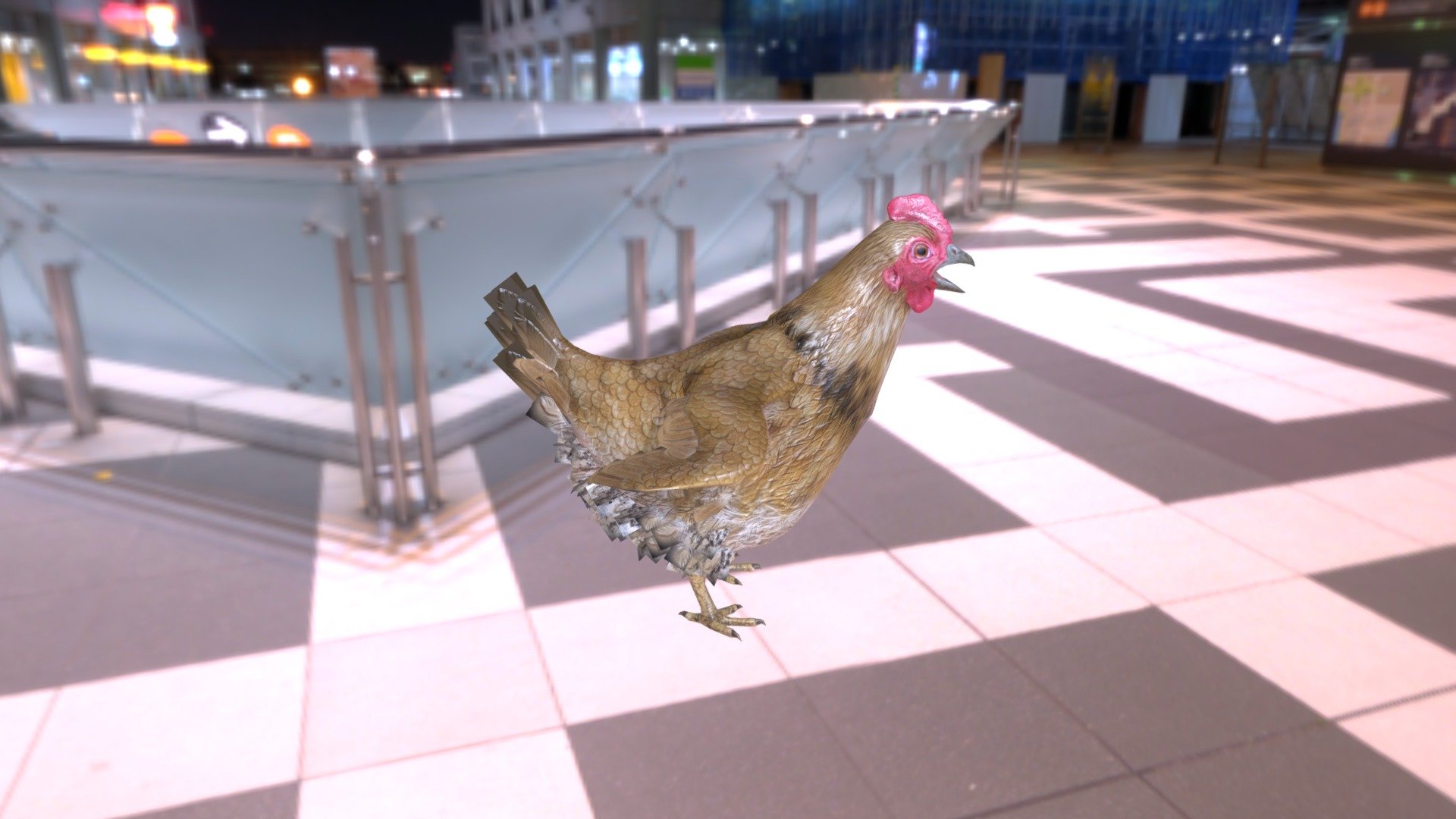 Chicken - 3D model by wetpwnage [ff502ce] - Sketchfab