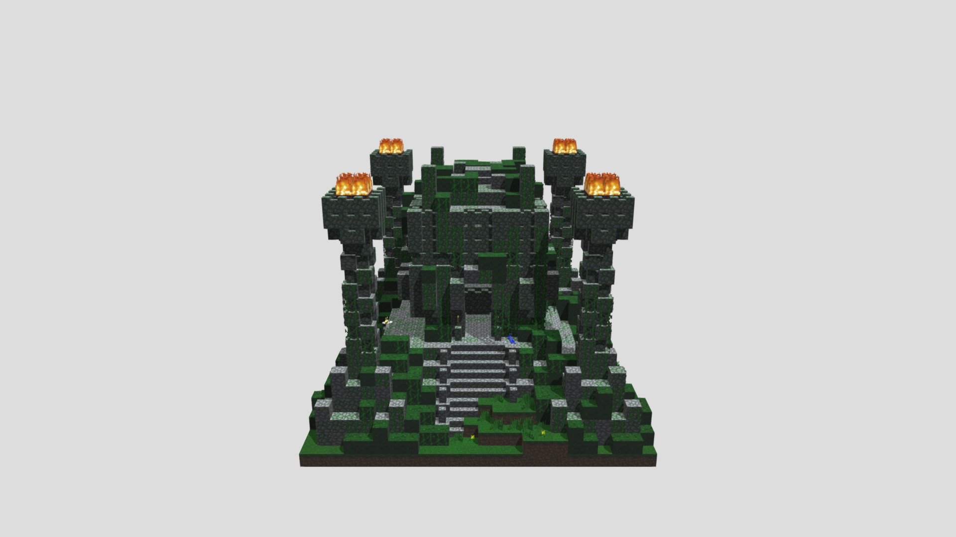 Free minecraft temple - Download Free 3D model by NMCINTOSH30 [ff517fb ...