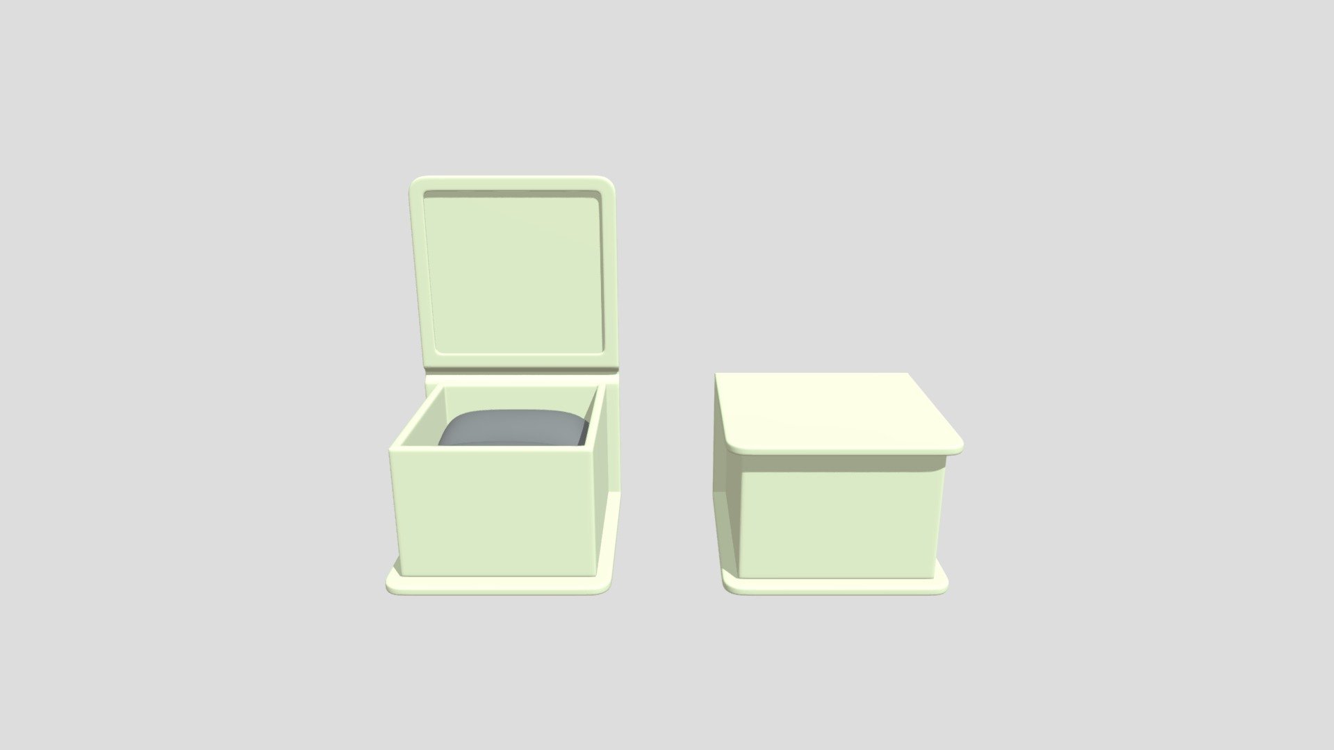 Ring/Wrist Watch Box Mockup - Freebie - Download Free 3D model by ...