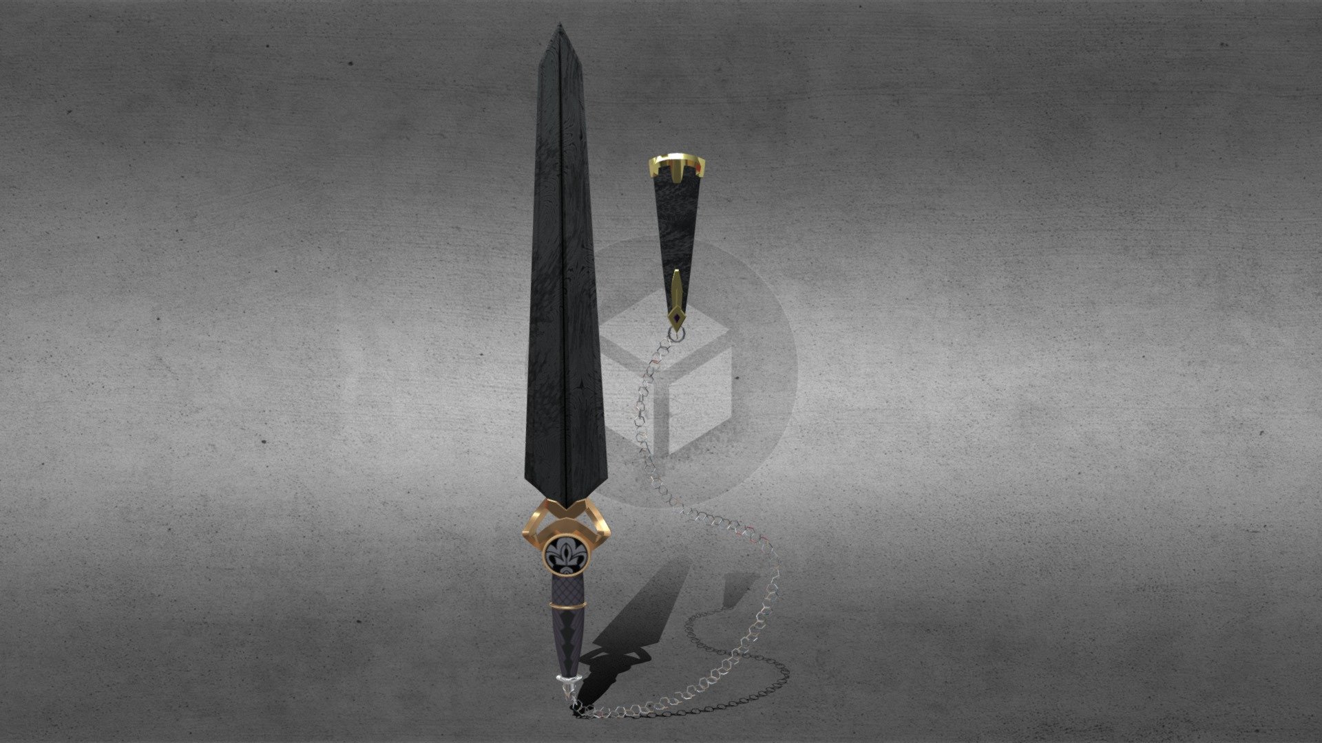 Vinery Sword - Download Free 3D model by FredPW [ff51a0a] - Sketchfab