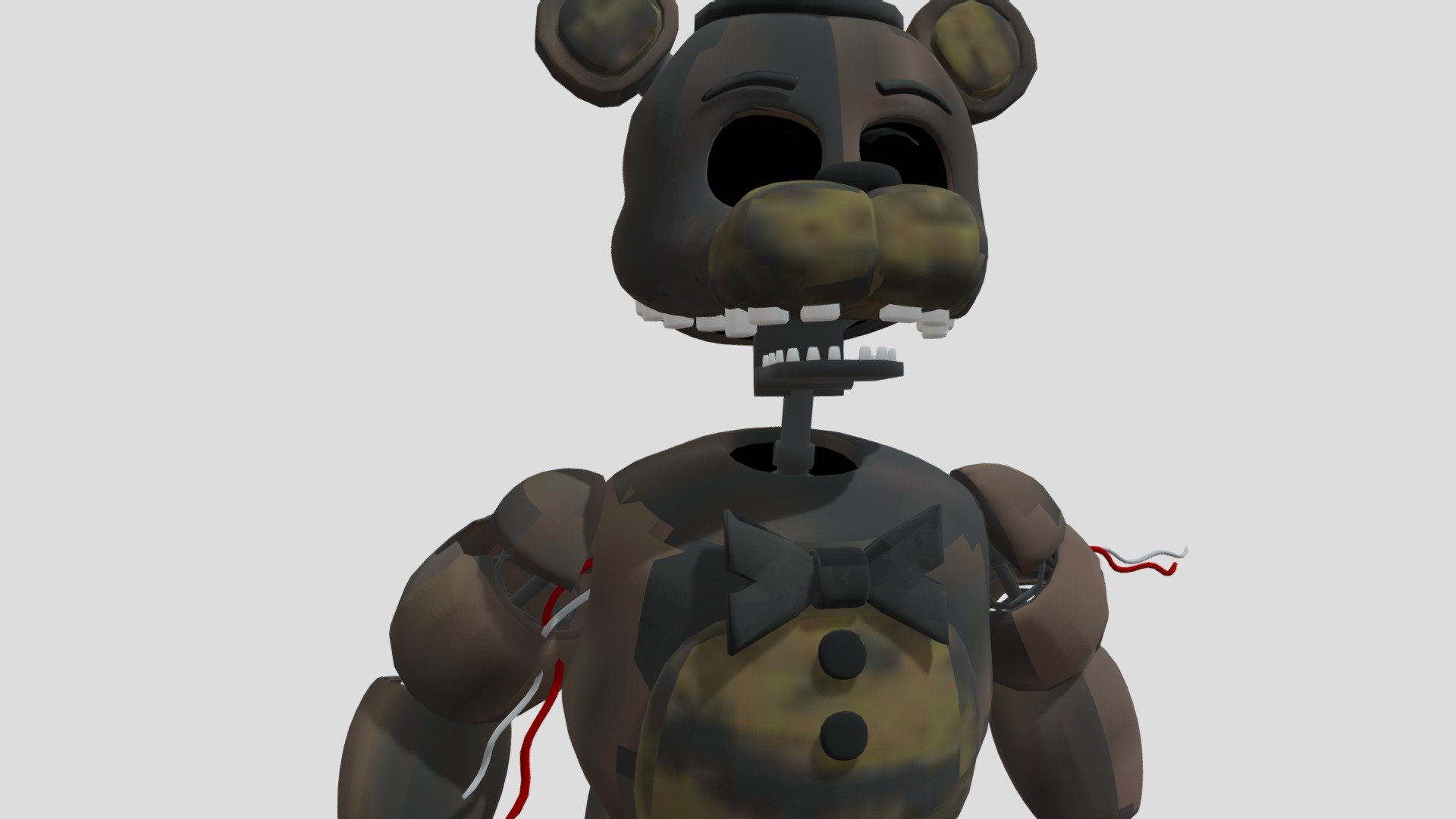 Ignited Freddy Walk - Download Free 3D model by ann55010970637 [ff525c9 ...