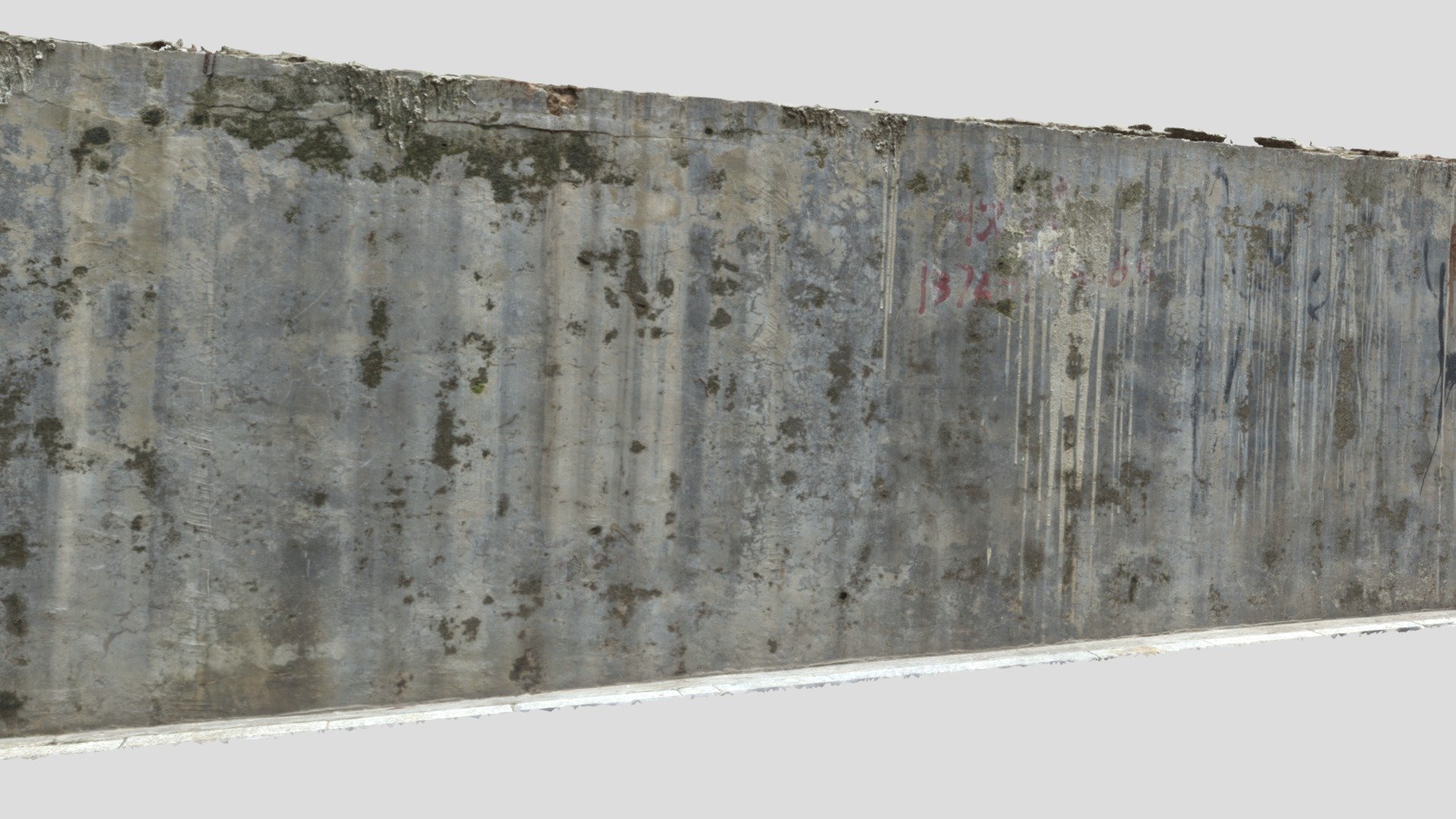 Concrete Wall 02 - Download Free 3D model by joeshu [ff53d21] - Sketchfab