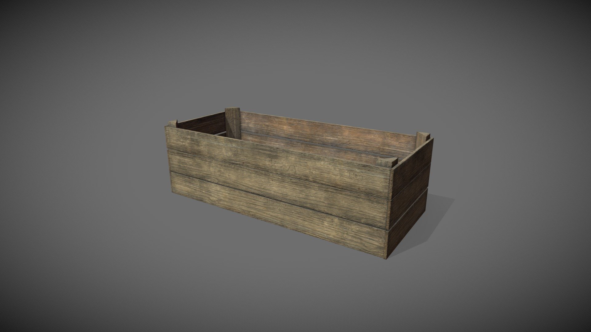 Simple Crate A - Download Free 3D model by Dumokan Art (@dumokanart ...