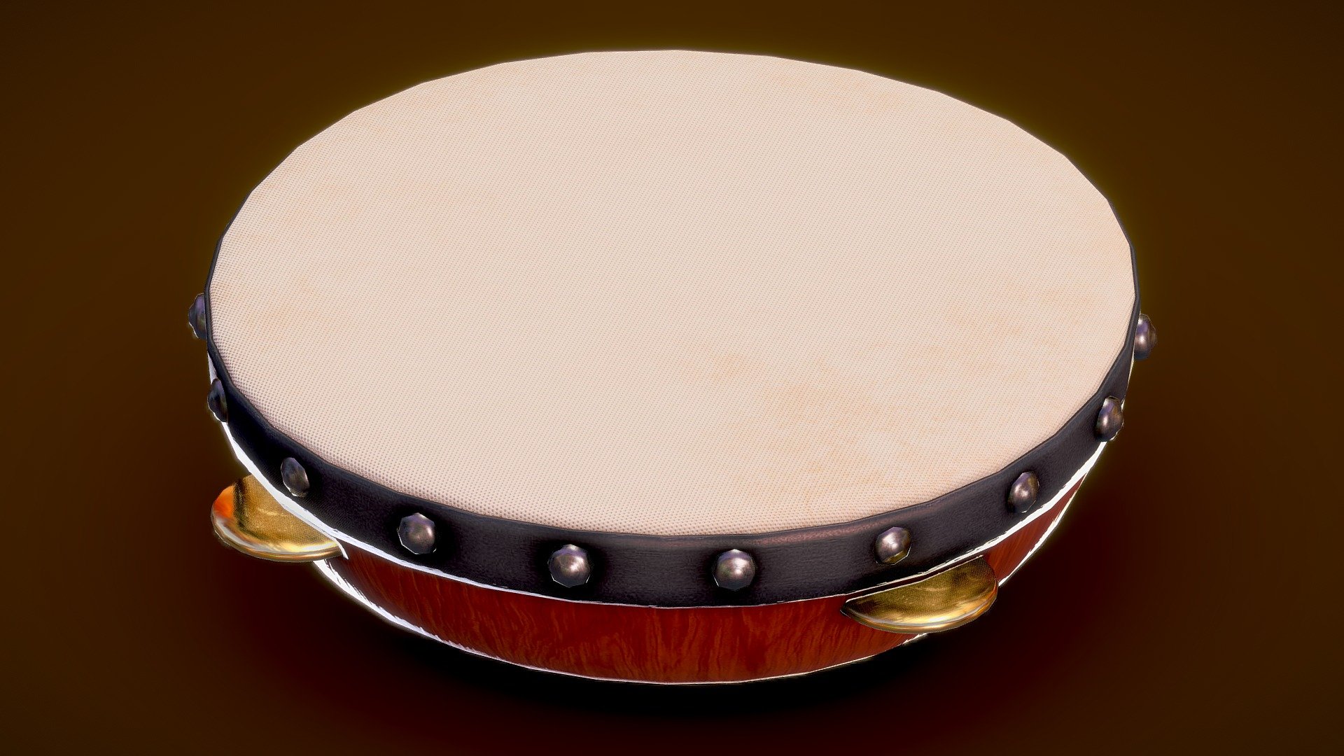 Traditional Instrument - Rebana - Buy Royalty Free 3D model by Assemblr ...