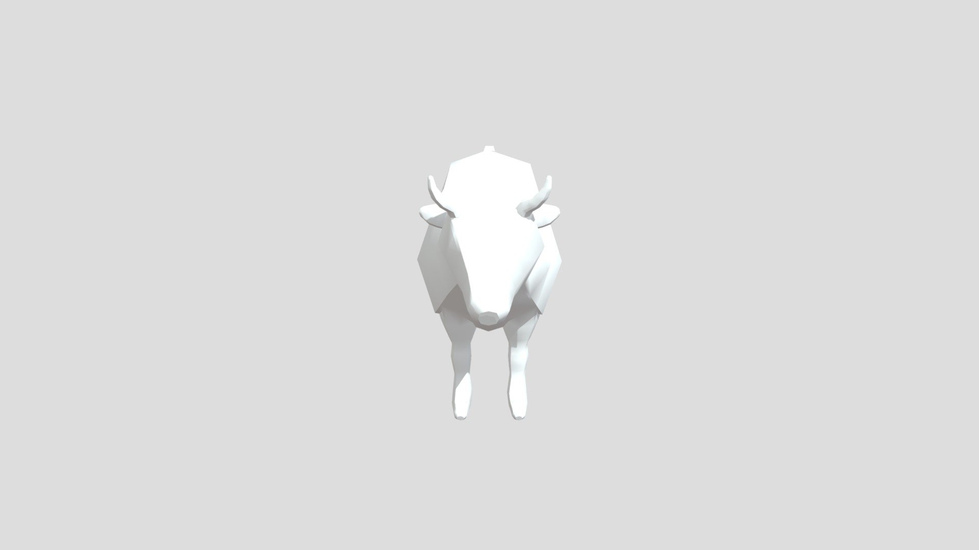 cow - 3D model by hollioii [ff57ef6] - Sketchfab
