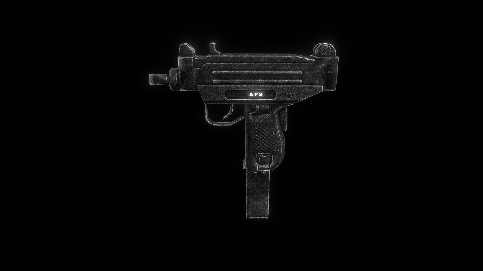 Micro Uzi - Buy Royalty Free 3D model by Kuba.Bajster [ff5972a ...