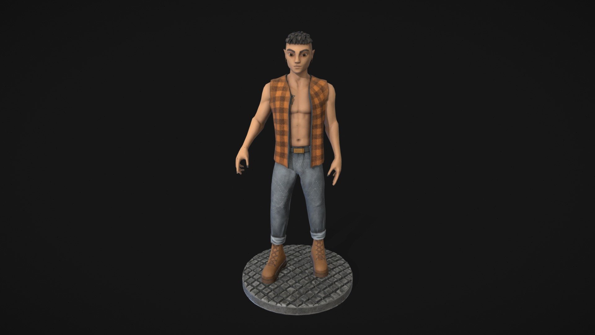 Male Character - 3D model by sasha.2002kushnir [ff5a0bc] - Sketchfab
