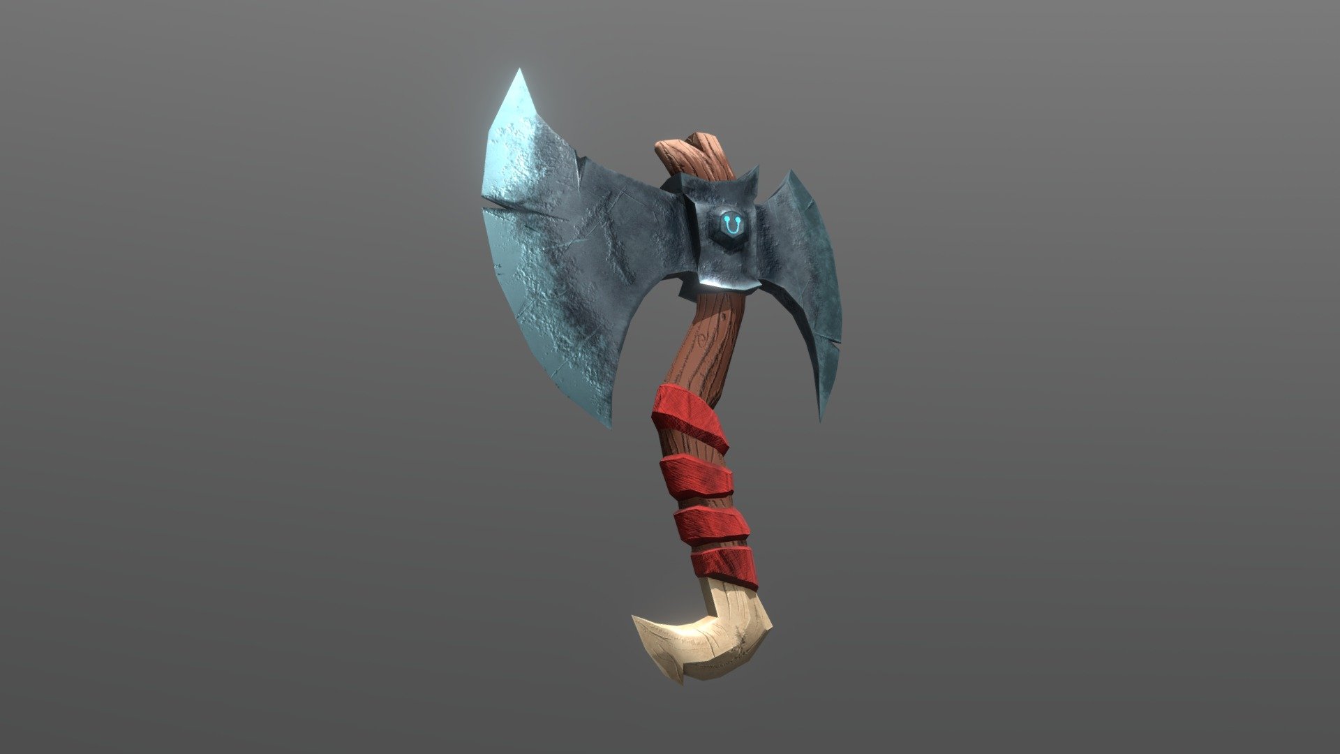 Low Poly Axe - 3D model by Byrneraccount [ff5a459] - Sketchfab