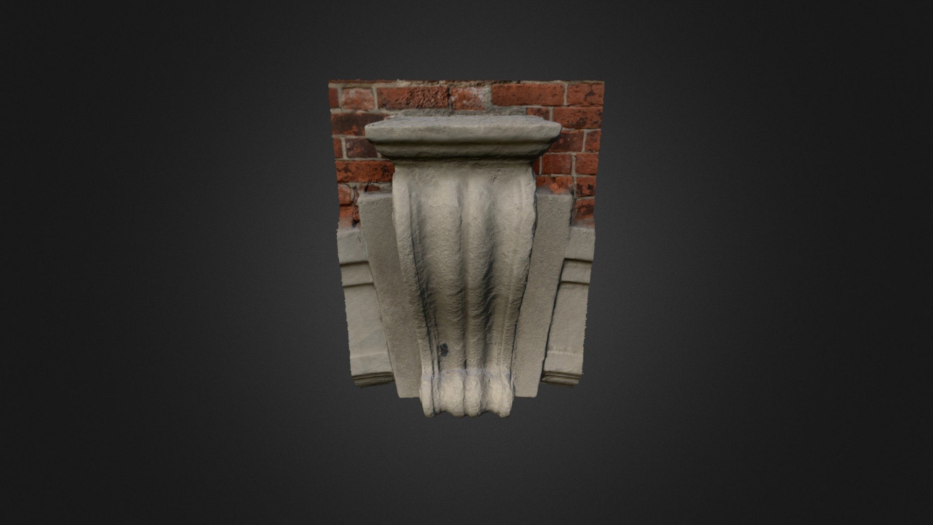 Ellis Island, Hospital Administration Keystone - 3D model by Paul ...