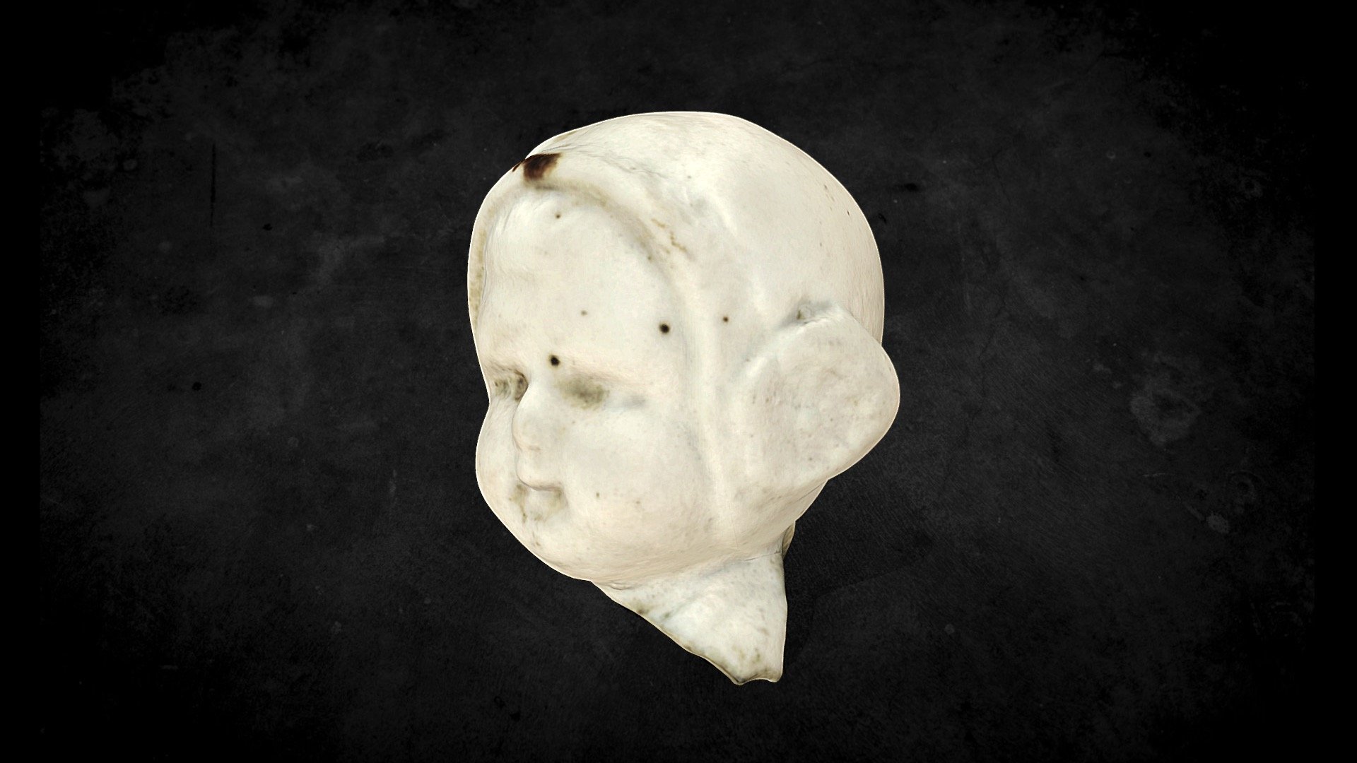 Porcelain Doll Head - Download Free 3D model by University of South ...