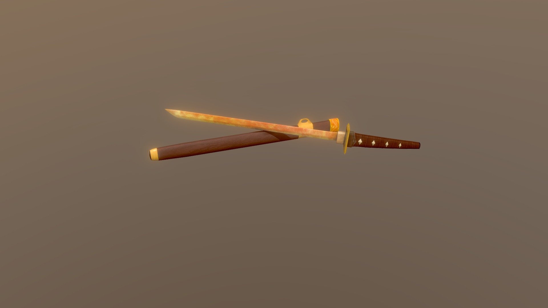 Ninjato and Sheath - 3D model by Shammy (@Brachi25) [ff5b2e3] - Sketchfab