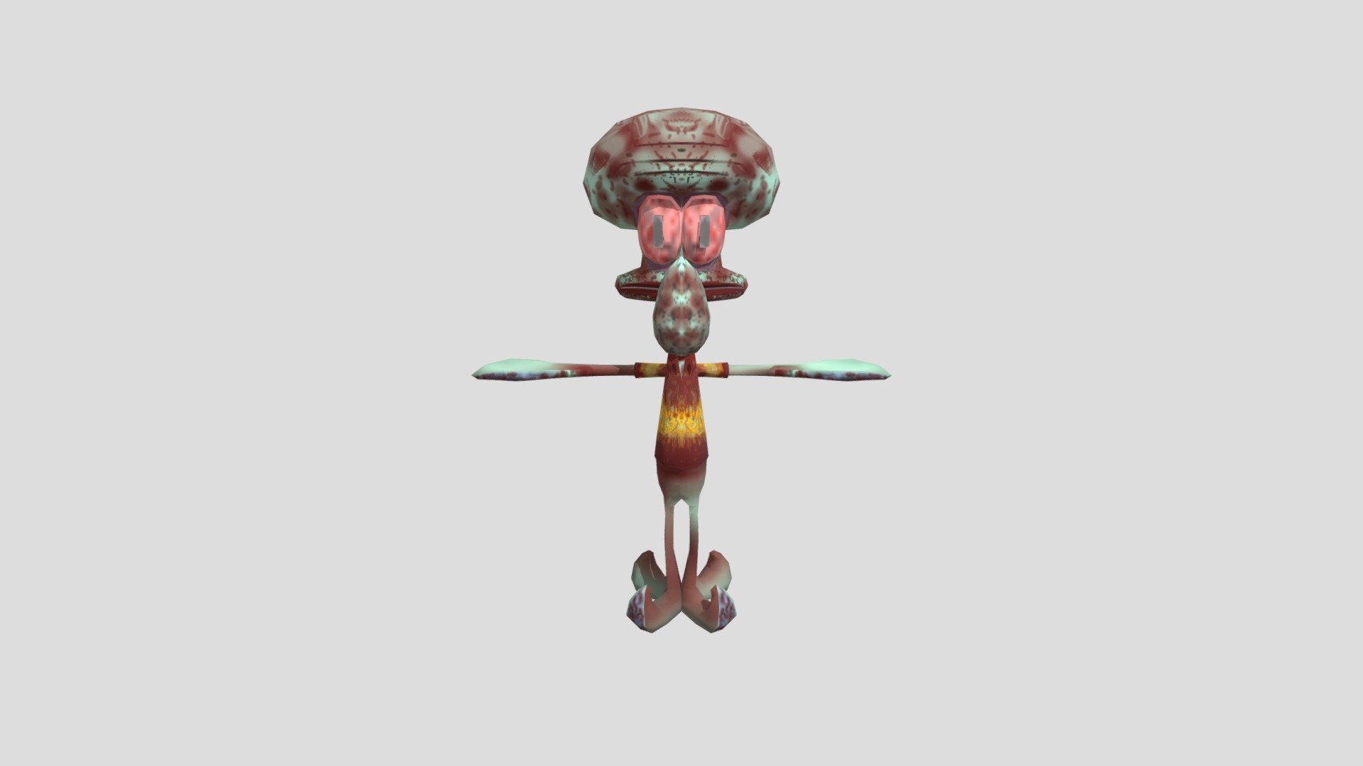 homicidal squidward - 3D model by BuBModelz (@sussybaka22i338383 ...