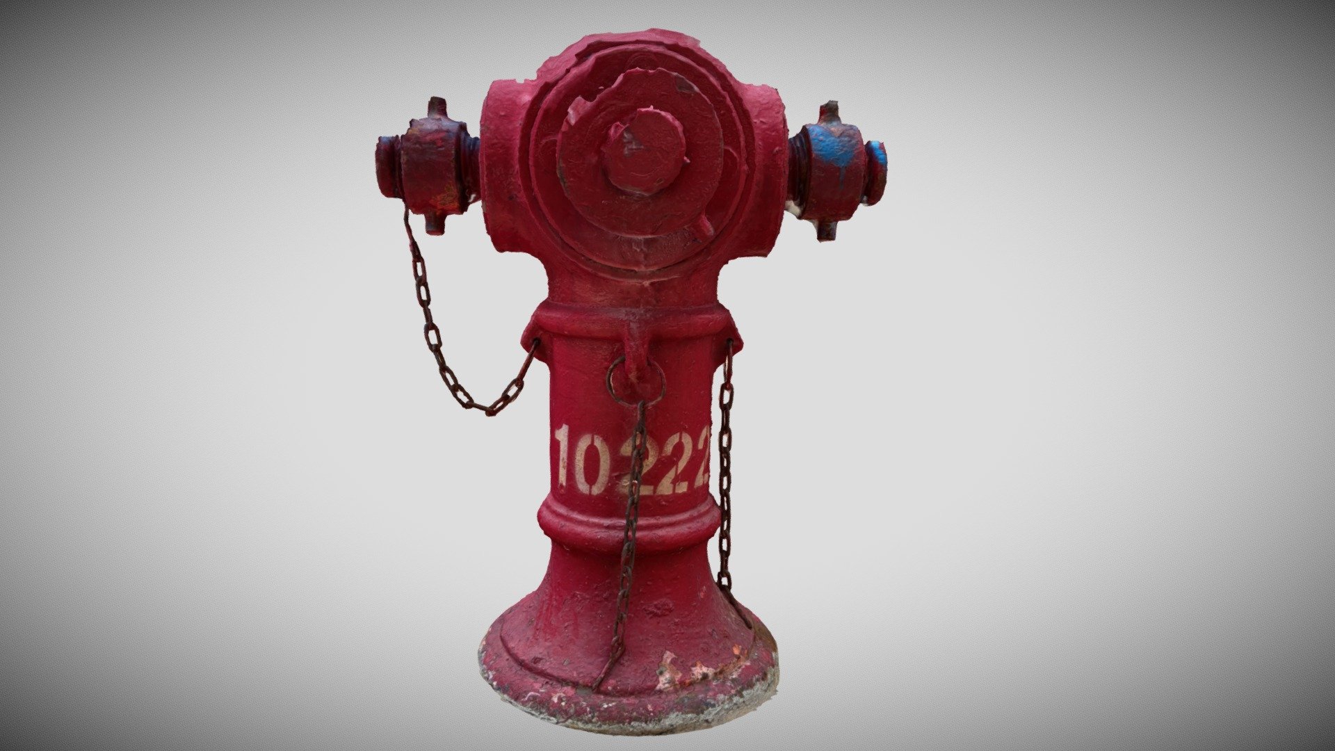 Hong Kong Fire Hydrant - Download Free 3D model by marklin1 [ff5bb31 ...
