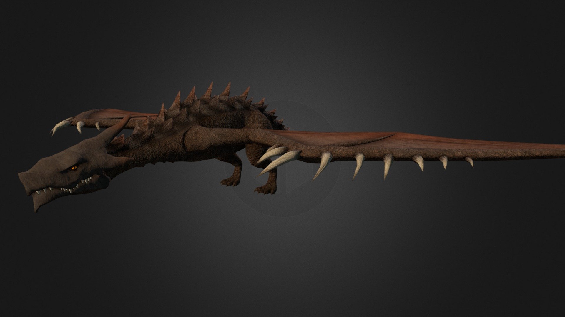Wyvern (WIP) - 3D model by Dom (@hawkena) [ff5c0f4] - Sketchfab