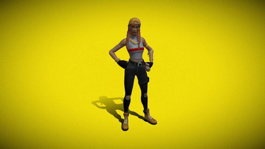 Fortnite Render - A 3D model collection by MateoGilFN - Sketchfab
