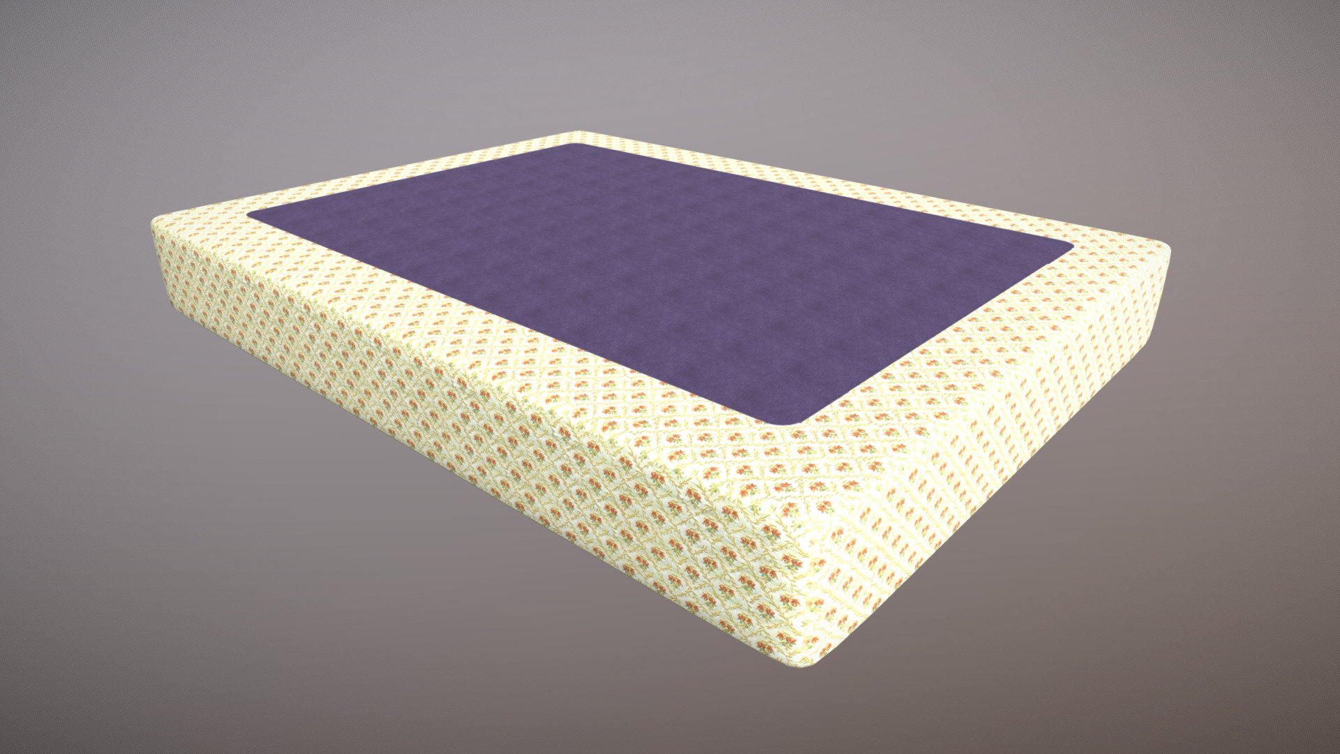 Royal Mattress Box Spring - 3D model by Keegan Watson (@keegan.watson ...