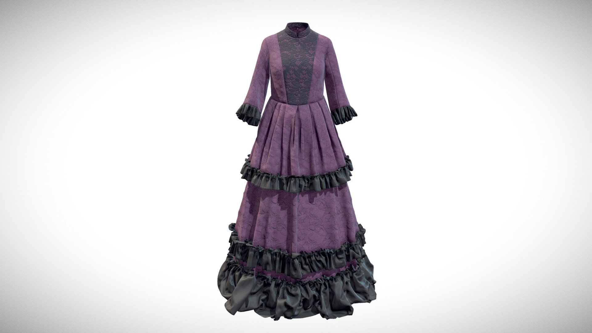 Costume: Glafira, "Wolves and Sheep" - Download Free 3D model by ...