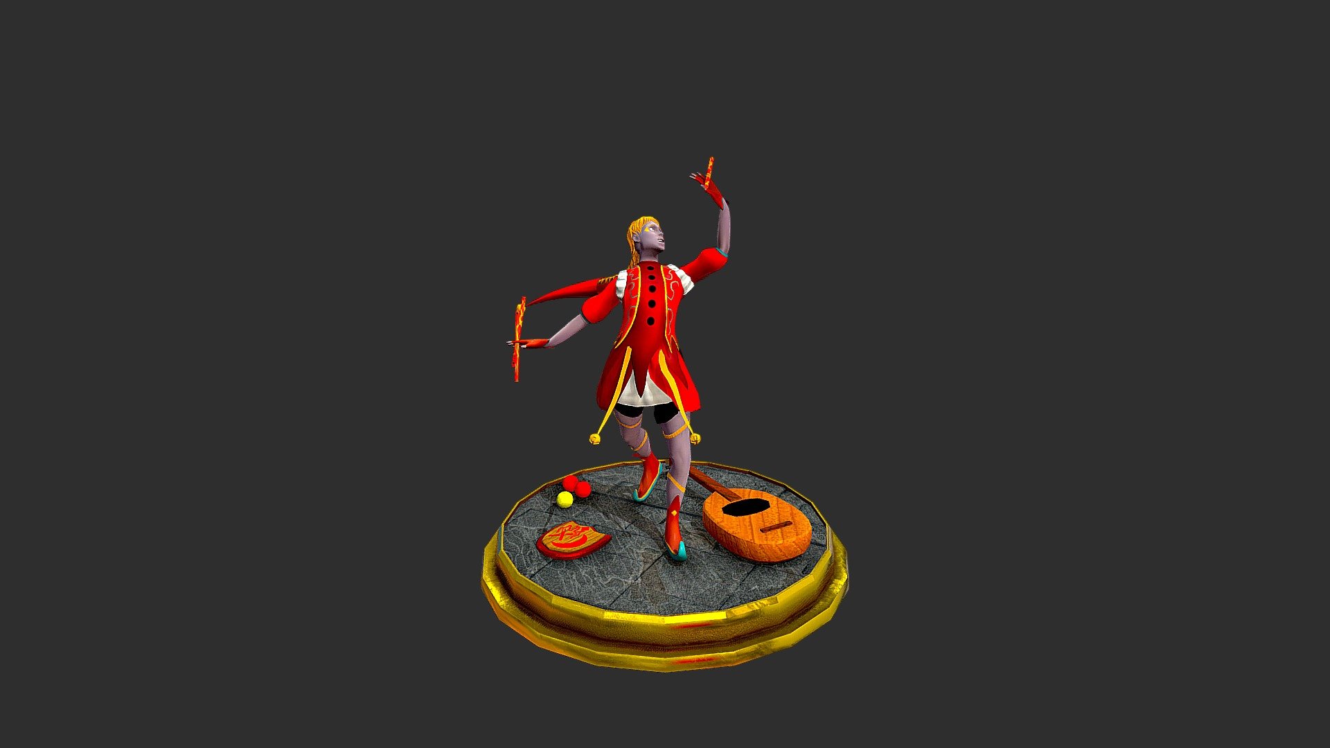 Nao, The Warlord of the Wand - 3D model by Septimus001 [ff5dc29 ...