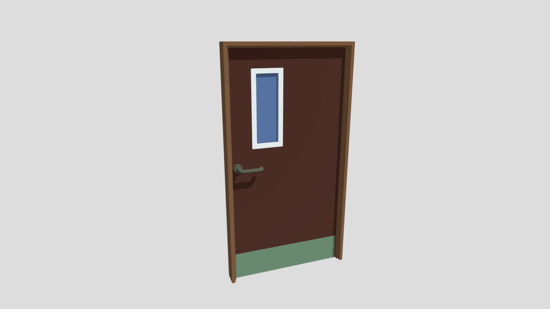 Door Single 1 - 3D model by moderncolin [ff5de65] - Sketchfab