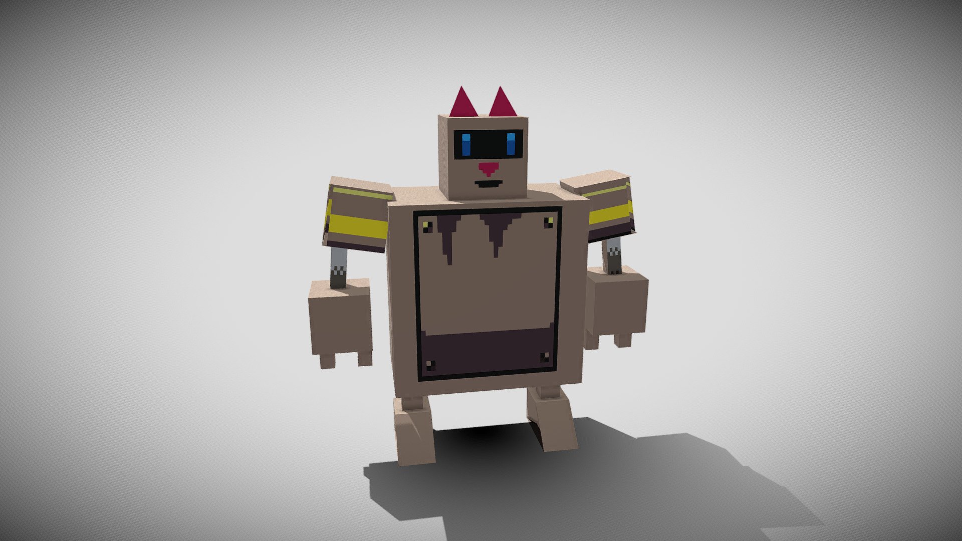 Cat robot - 3D model by anonimjooj [ff60bf9] - Sketchfab