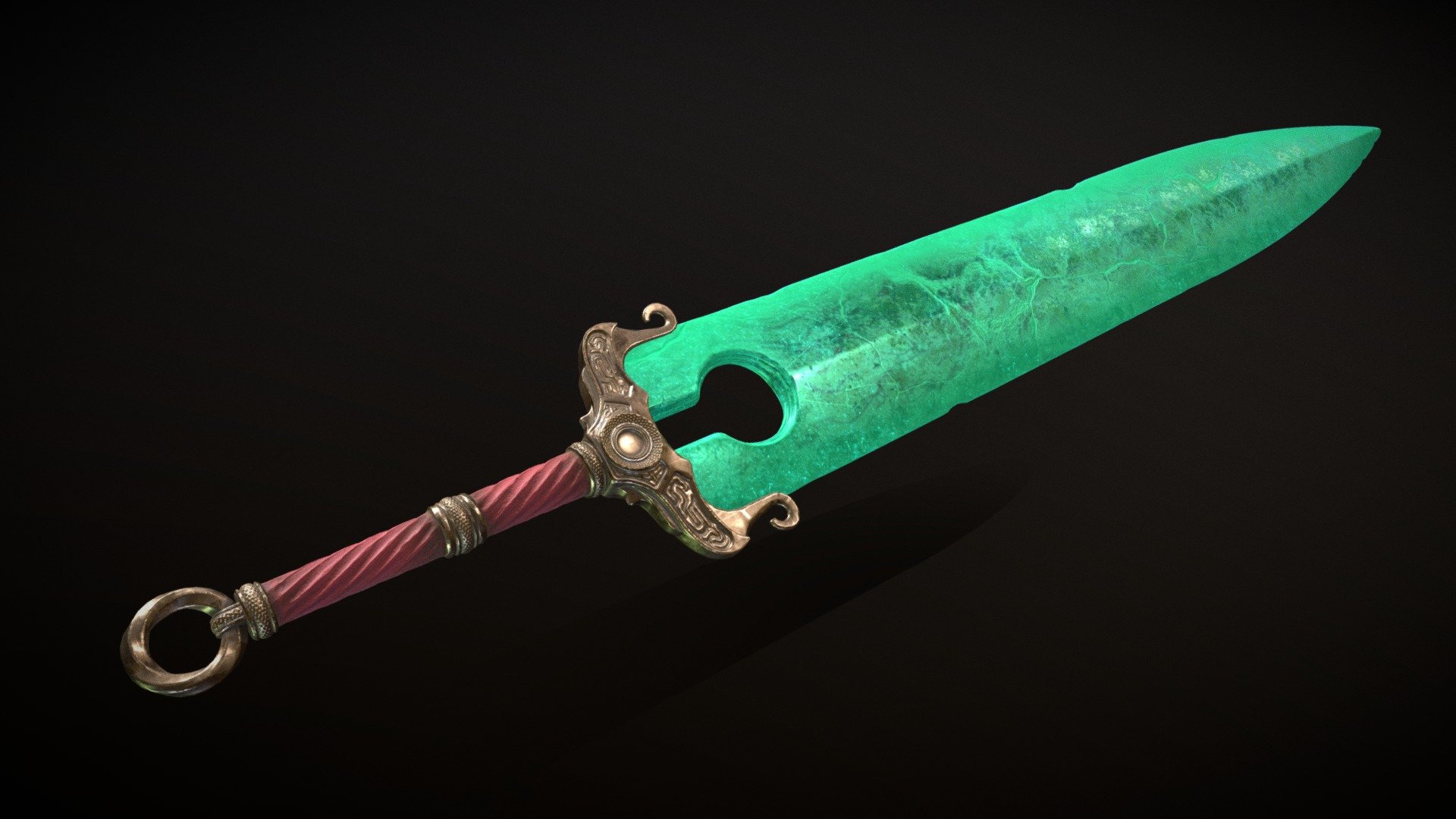 Cosmic Sword - 3D model by Mawcos [ff6218a] - Sketchfab
