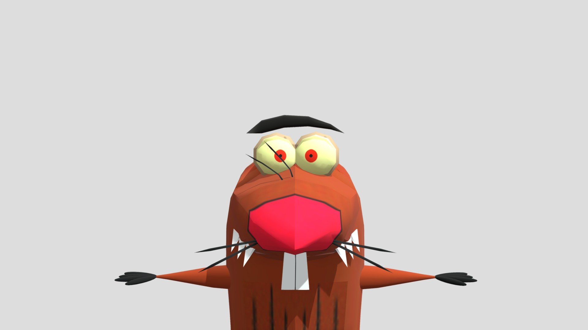 Daggett (BGG1) (unused character) - Download Free 3D model by FRED ...