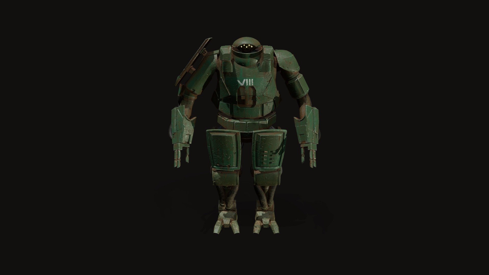 Mecha - Download Free 3D model by roganski [ff6394c] - Sketchfab