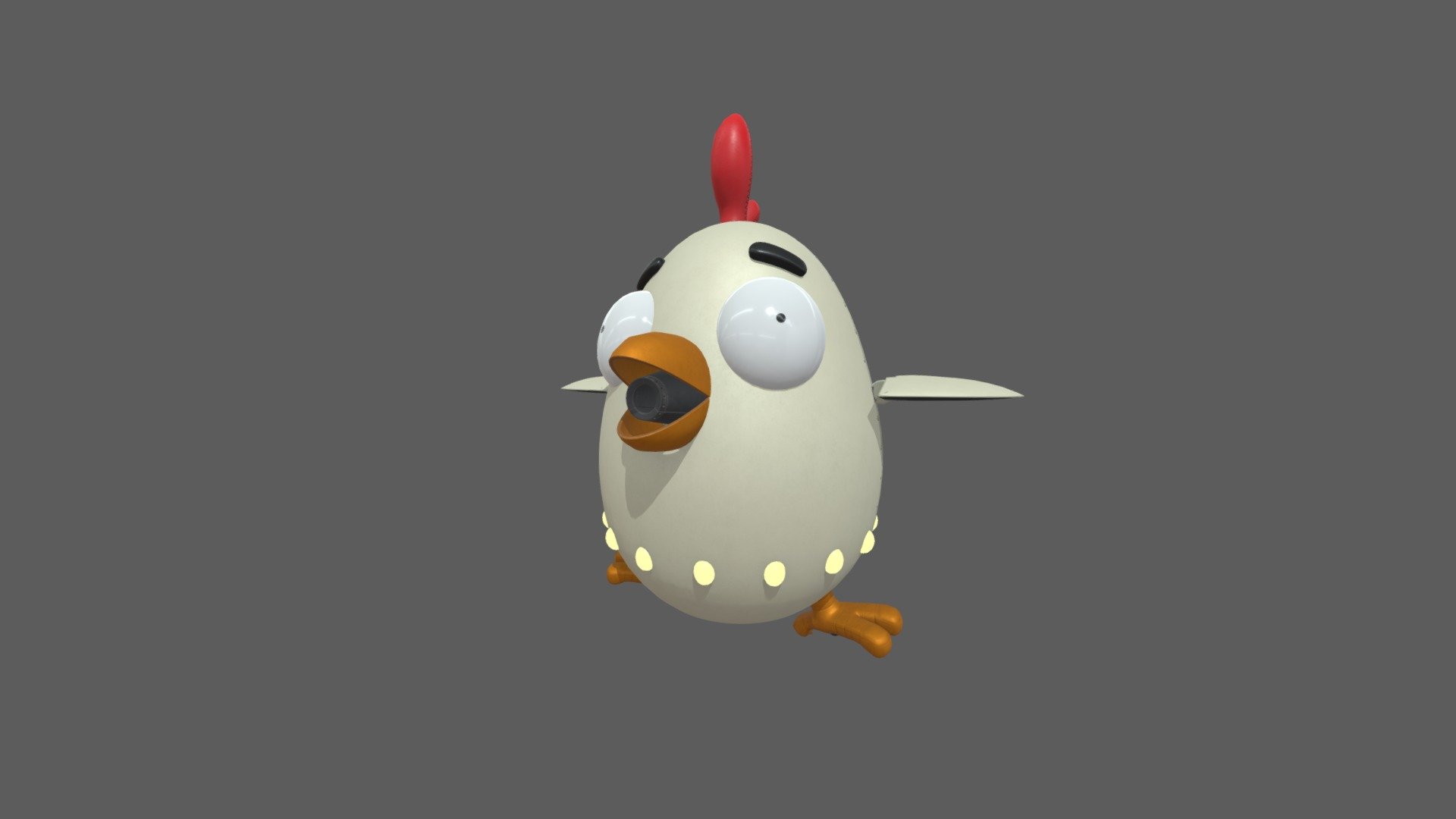 Chicken Ship - 3D model by Cristiano Rodrigues (@cristianorodry ...