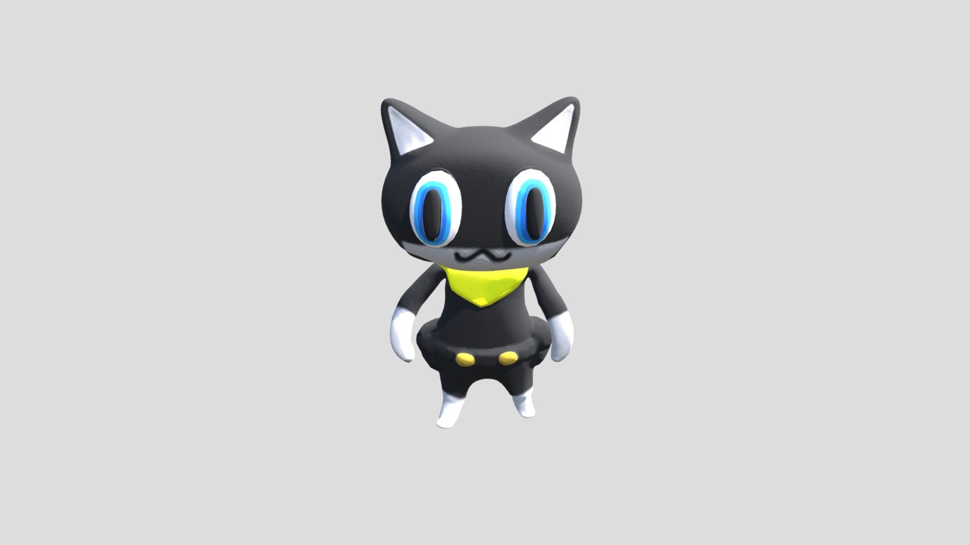 Persona 5 Morgana Walking - 3D model by Brandon_Ramirez [ff64609 ...