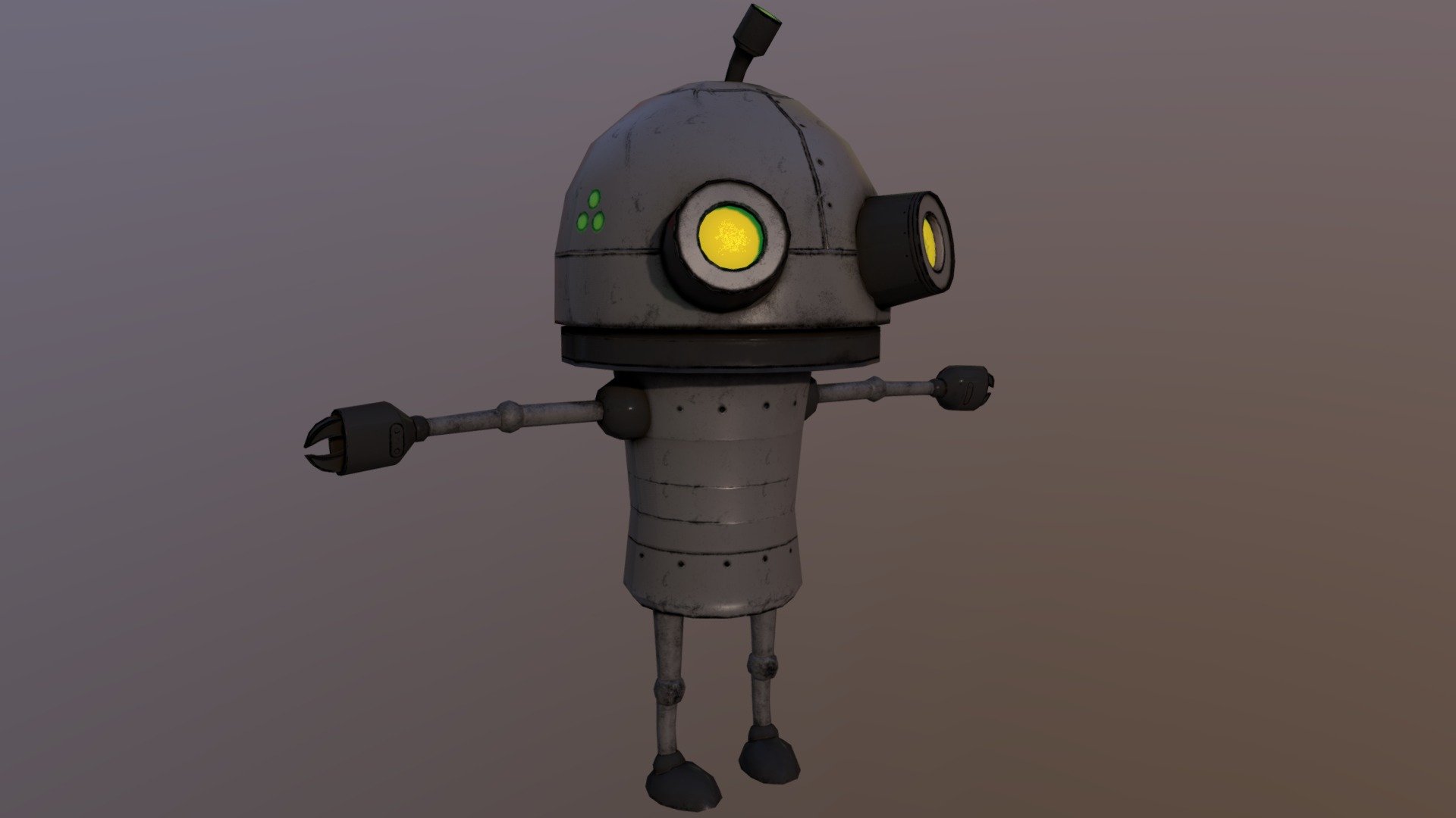 Robot New LP - 3D model by nelly_v_roman [ff64b29] - Sketchfab