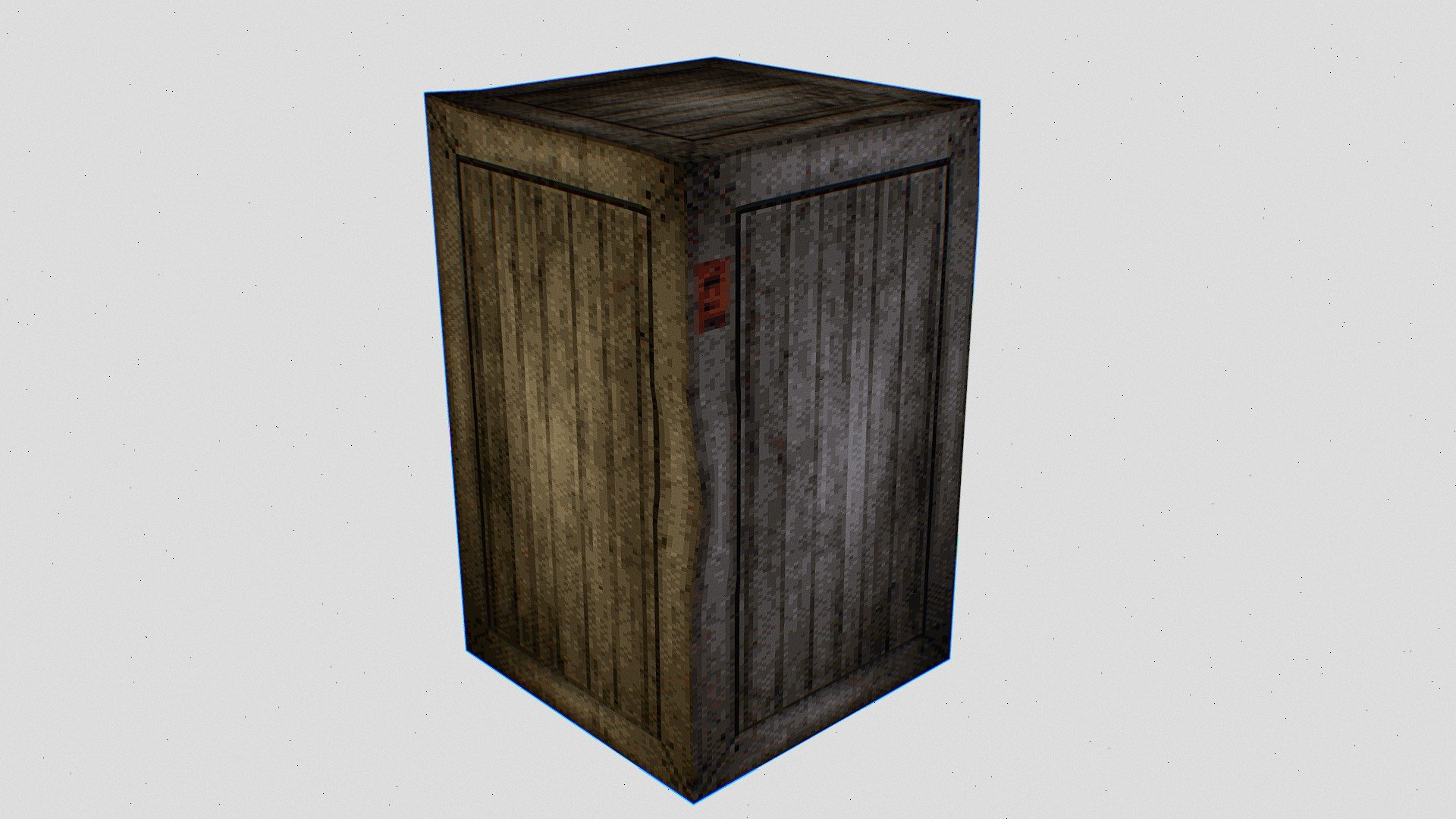 PS1 Style Asset - Tall Crate - Buy Royalty Free 3D model by AaronMYoung ...