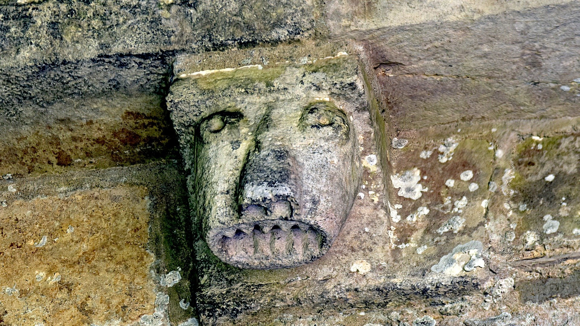 Grotesque corbel 19, Worth Matravers - 3D model by squeakingcat ...