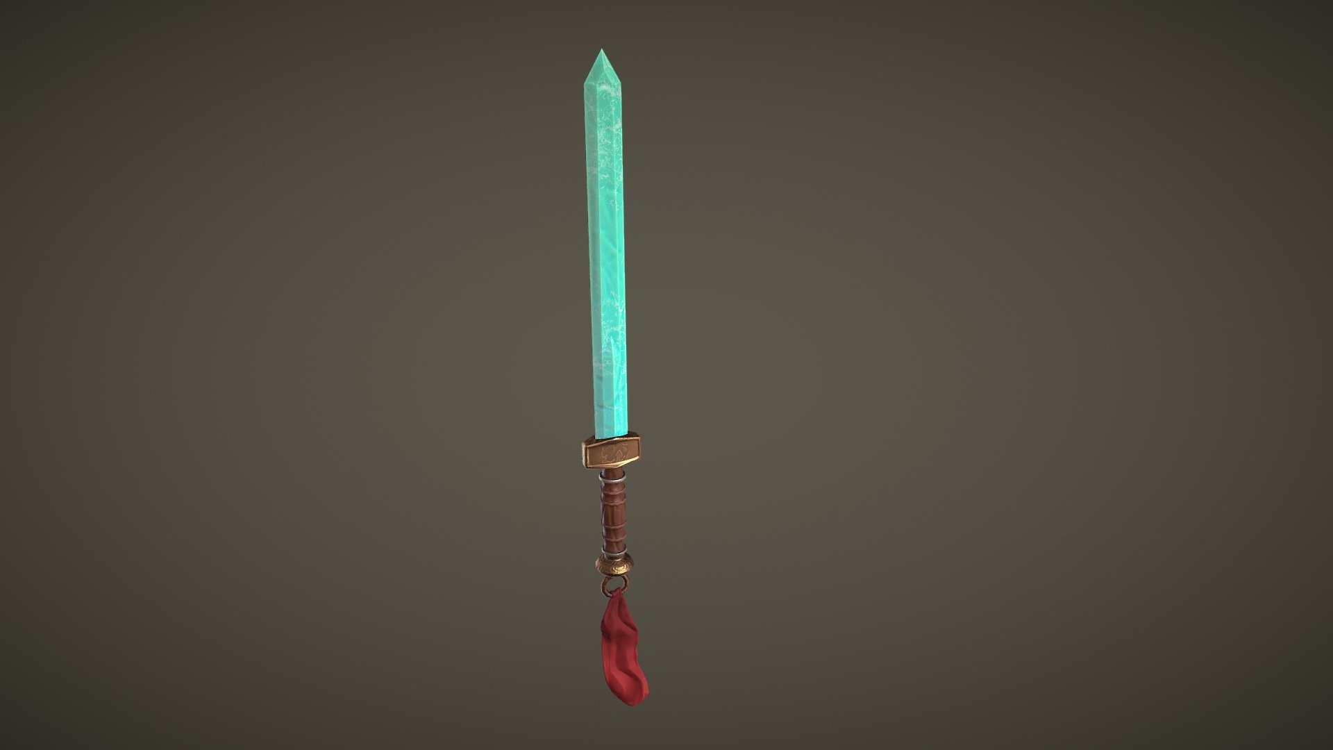 Stylized Jade Sword - Download Free 3D model by stokicdizajn [ff67f35 ...