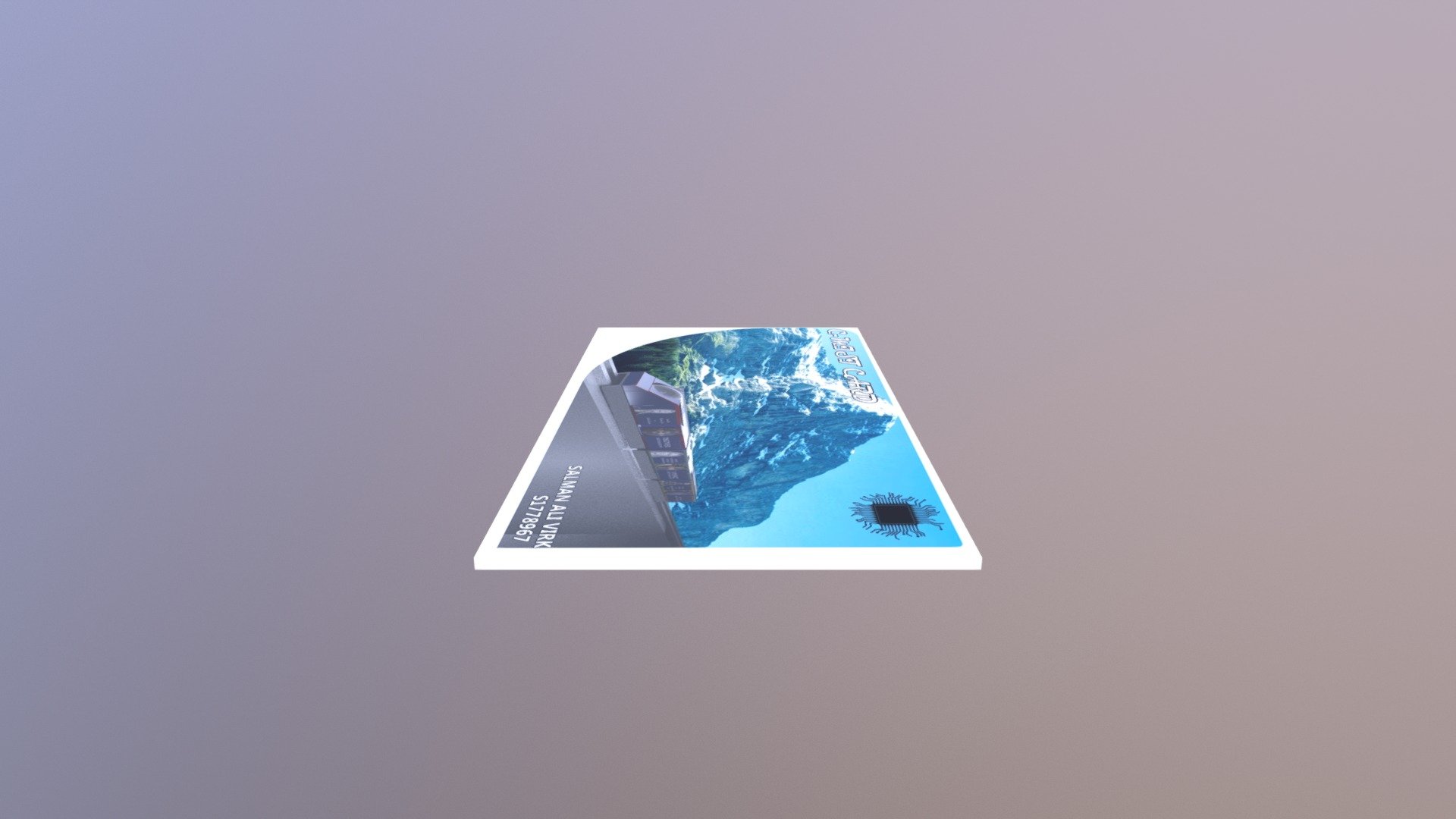 CMIST CARD - 3D model by Salman Ali Virk (@salmanali) [ff6921e] - Sketchfab