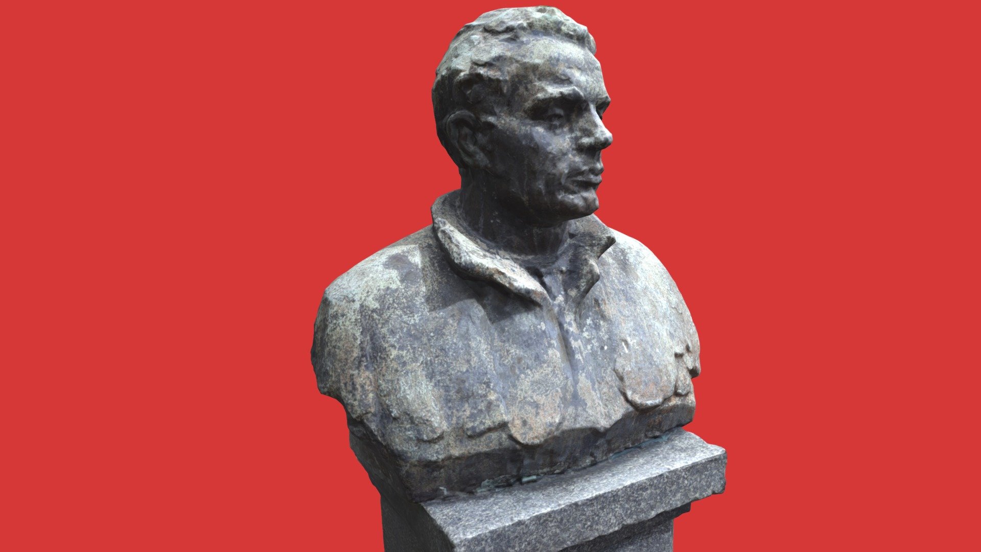 Ivan Markovic Irac - Nacional hero bust - Download Free 3D model by ...