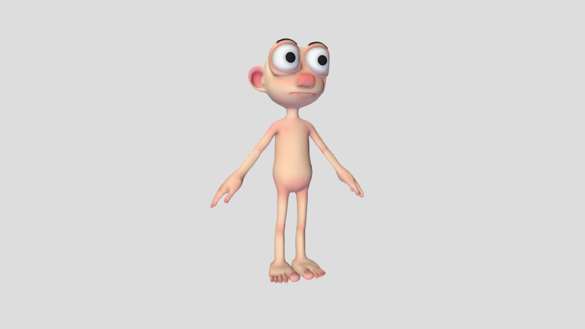 human cartoon male - Download Free 3D model by mawasetiawan ...