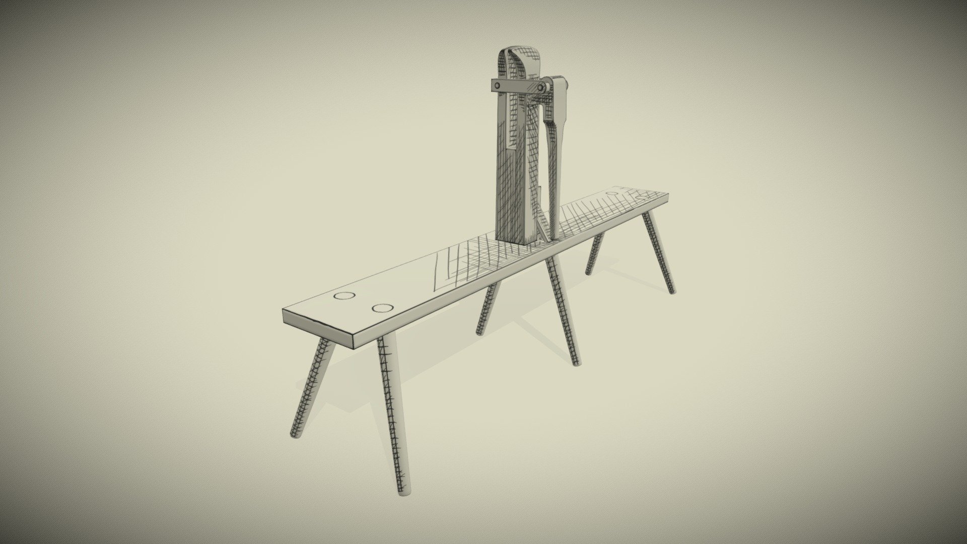 Chair Vise - Download Free 3D model by Sapwood Studio (@sapwoodstudio ...