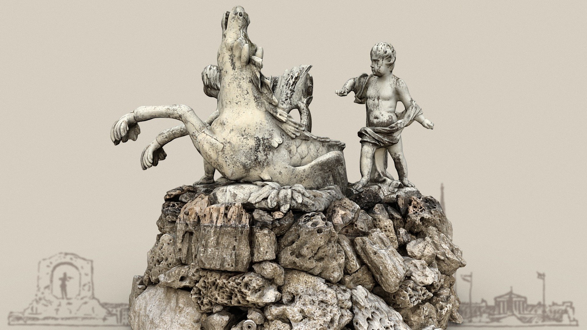 Brunnen - Download Free 3D model by noe-3d.at (@www.noe-3d.at) [ff6b4f3 ...