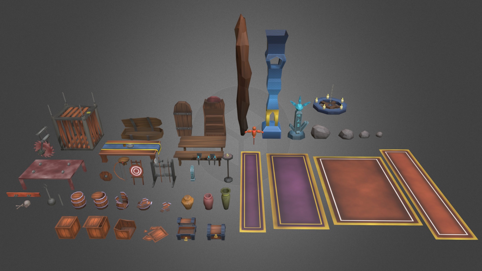 Medieval Props - 3D model by Sriyanni Rizanti (@sririzzzz96) [ff6c5ea ...