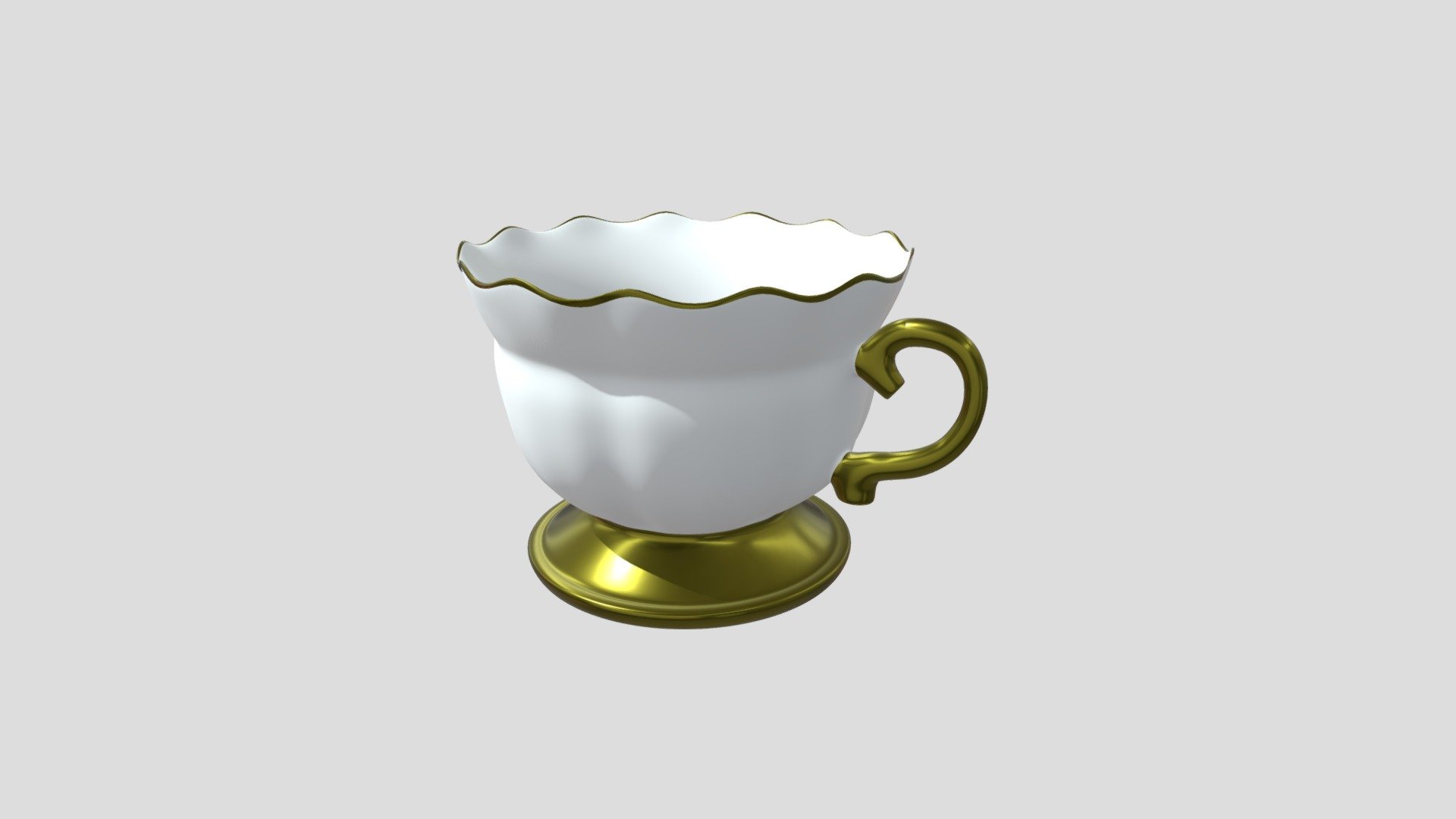 Teacup Model | Tea Set Collection - Download Free 3D model by jennal17 ...