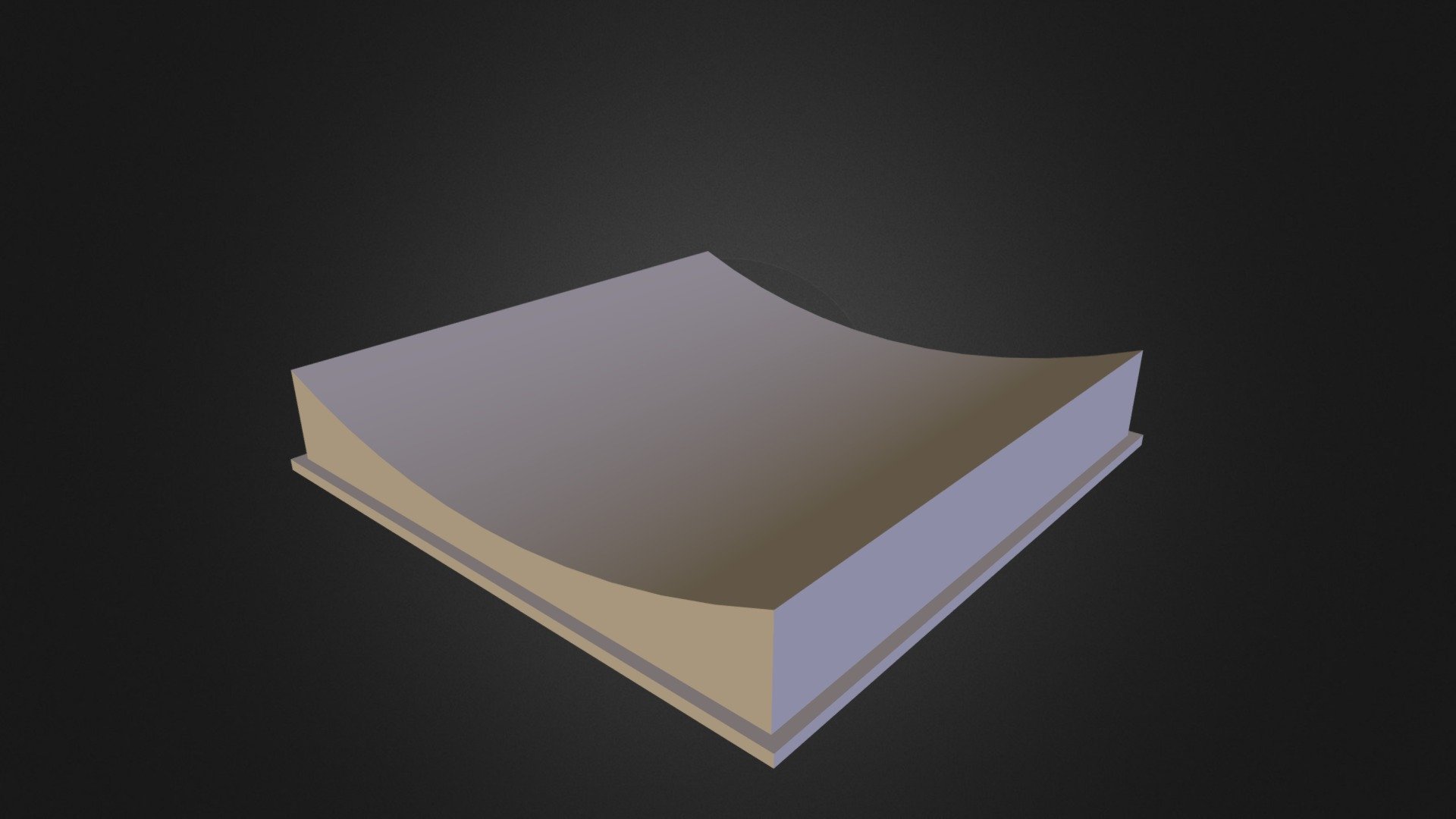 Concave ceiling tile - 3D model by IDS Group (@decobt) [ff6f9eb ...