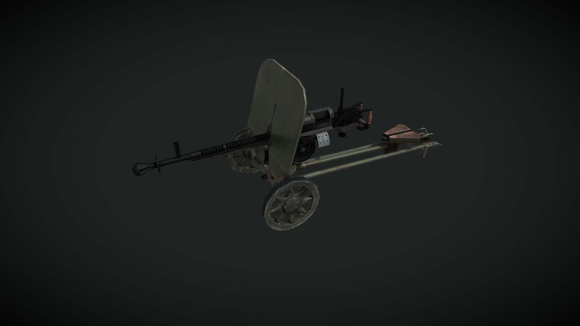 DSHK - 3D model by TiaDalma [ff6fcb9] - Sketchfab