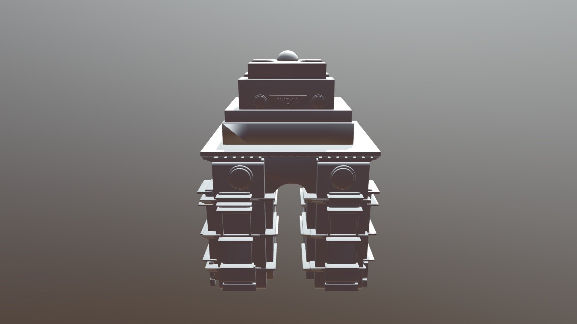 India gate - 3D model by mehakrajput796 [ff71150] - Sketchfab