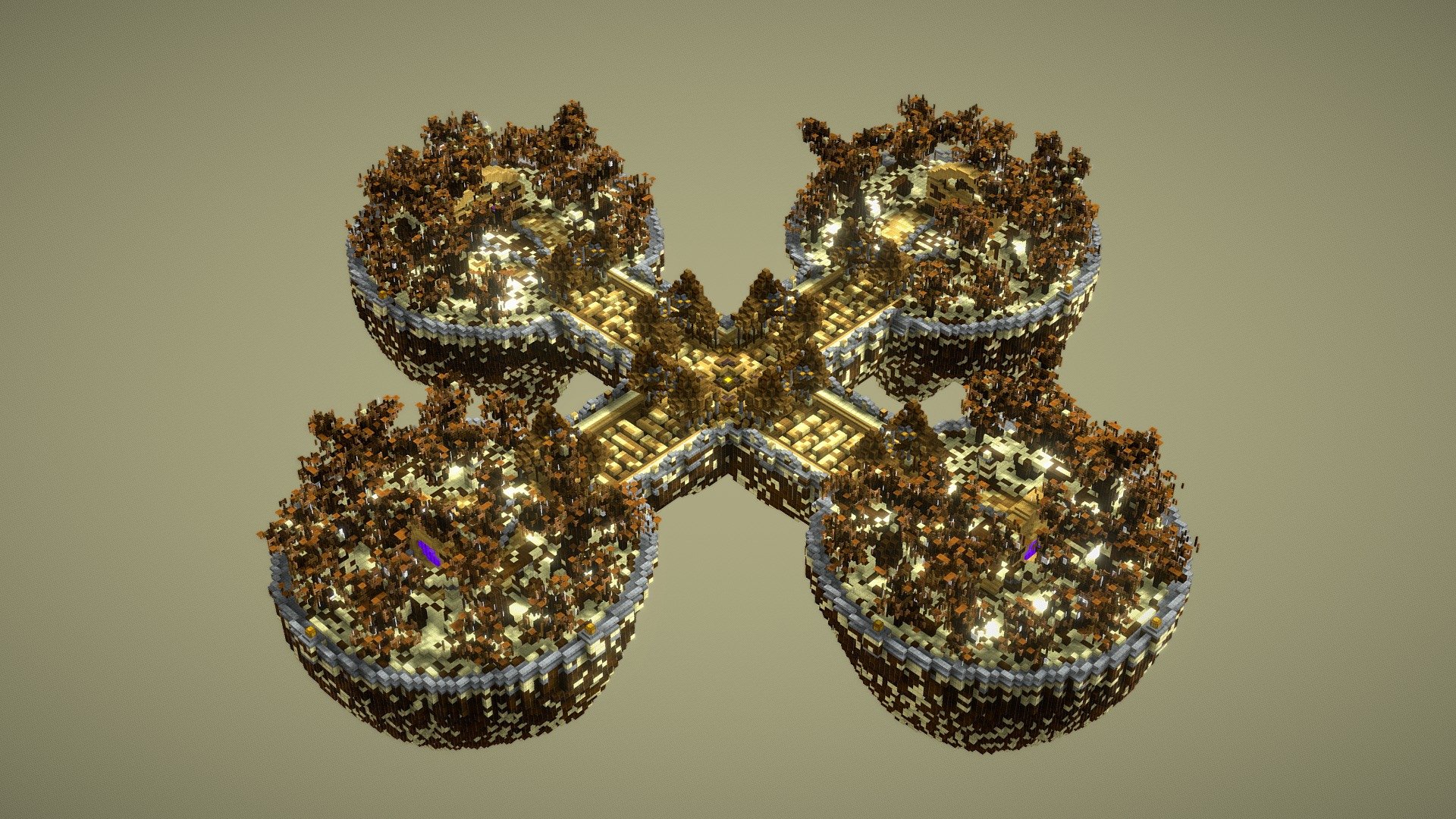 Extended Island spawn desert [4/4] - Buy Royalty Free 3D model by ...