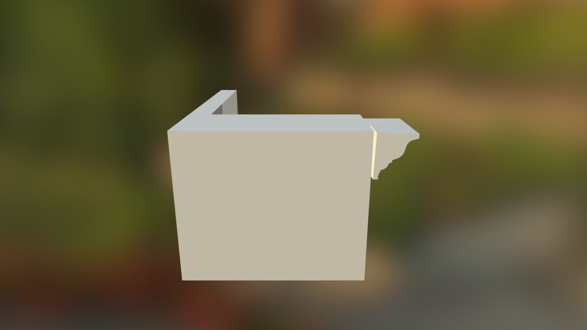 P1 Cornice Return - 3D model by Aaron (@kayvic) [ff723b8] - Sketchfab