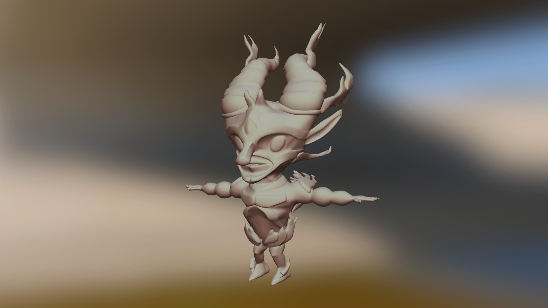 Fire Imp - 3D model by nkounter [ff7364f] - Sketchfab