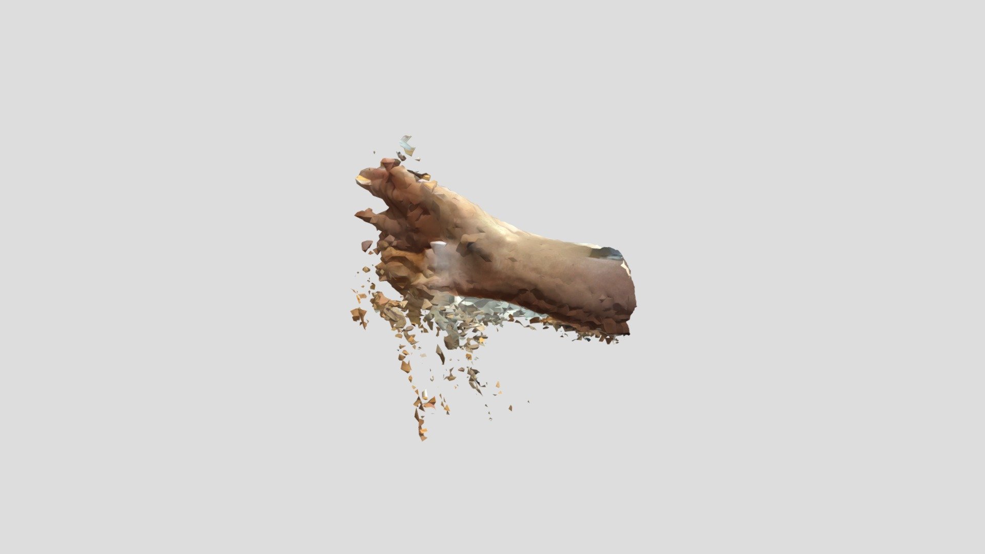hand with glitch - 3D model by jiangliuart [ff736f5] - Sketchfab