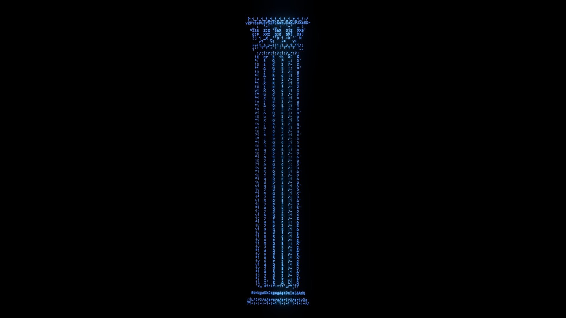 UXR ASCII COLUMN 03 - Buy Royalty Free 3D model by 𝔼ℕ𝔼𝔸 𝕃𝔼 𝔽𝕆ℕ𝕊 ...